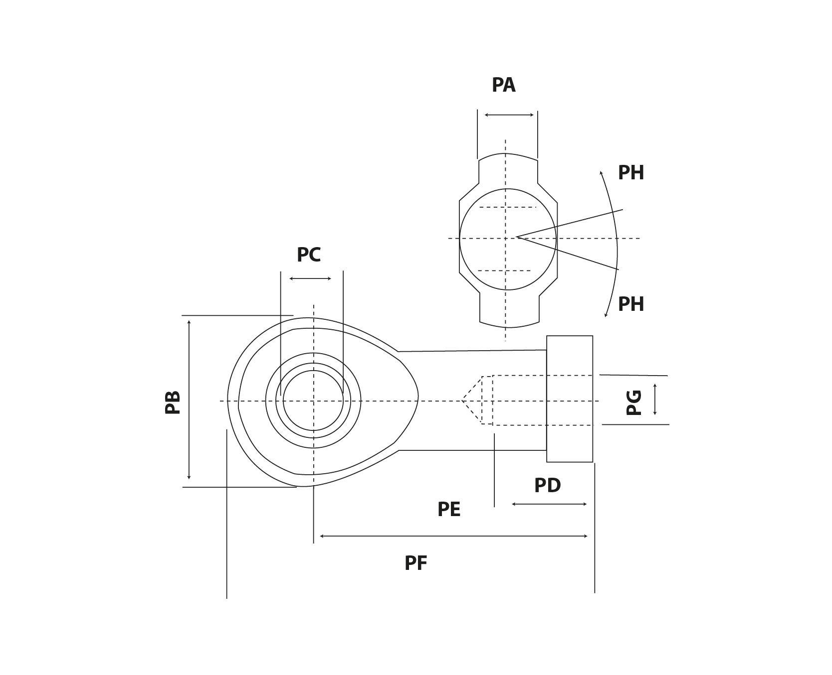 ISO-PHS (Rotula) | PCS Pneumatic